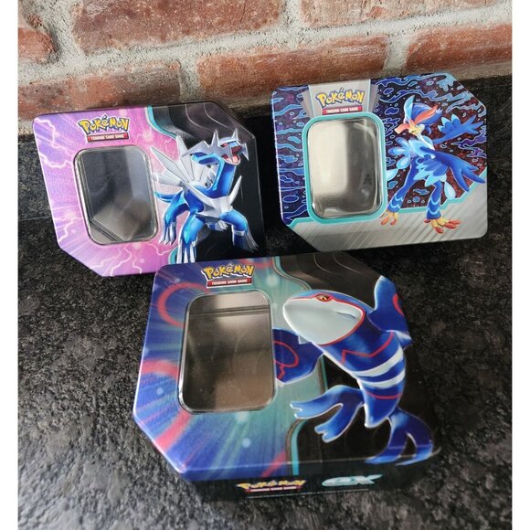 Other | Pokmon Tcg Ex Empty Tins No Cards | Poshmark